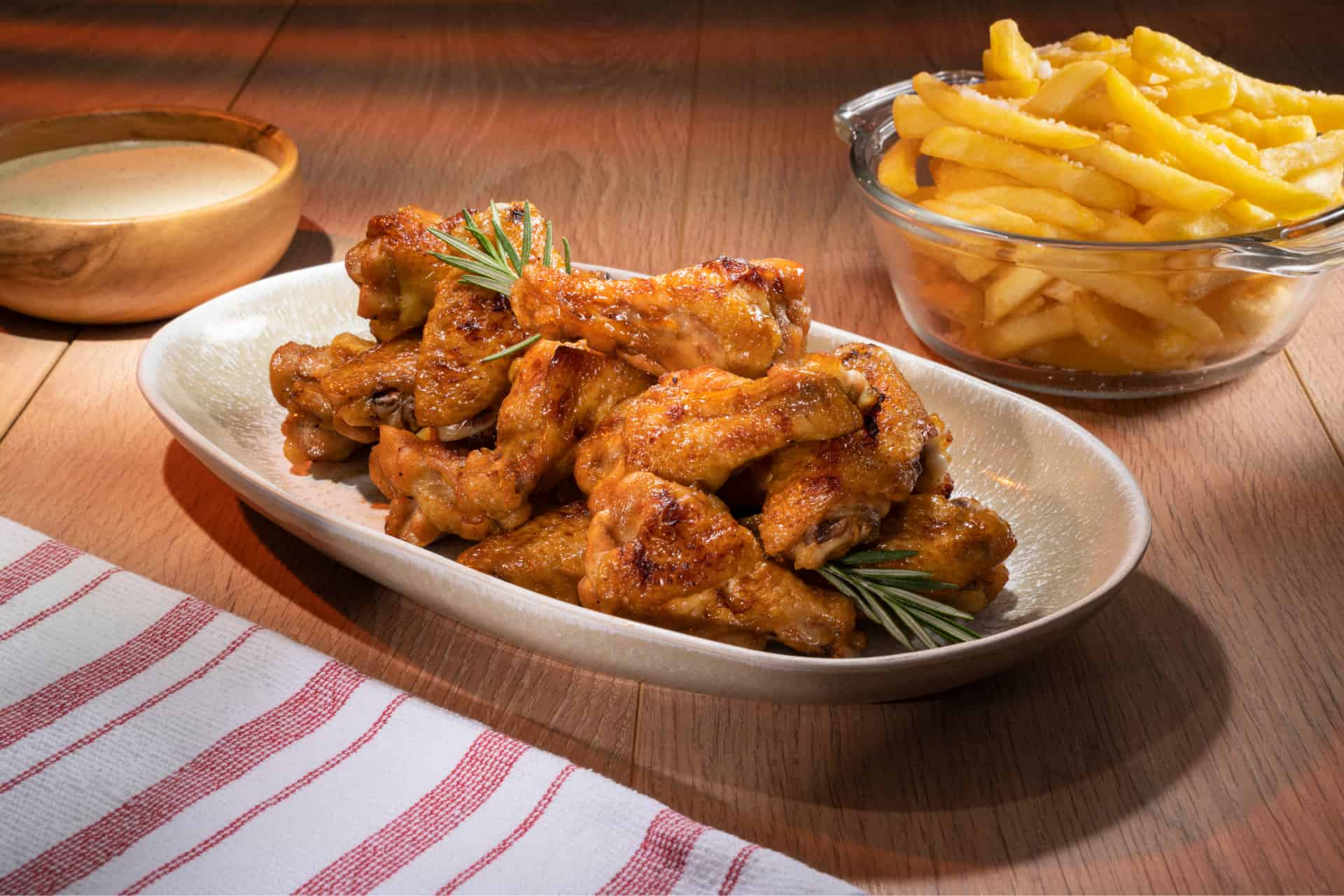 Nuestras alitas de pollo - San Fernando